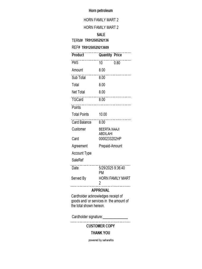 Salereceipt | PDF