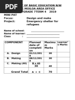 Pat Technology Grade 7 Term 3 | PDF | Crane (Machine) | Switch
