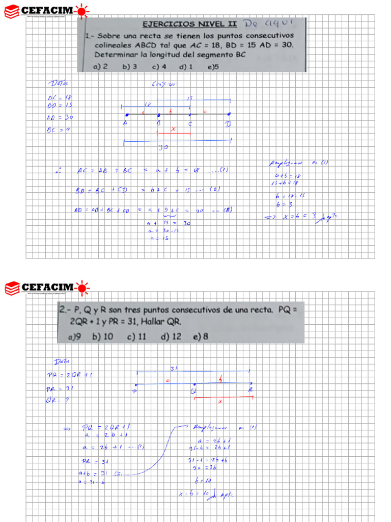 Nivel II Segmentos | PDF
