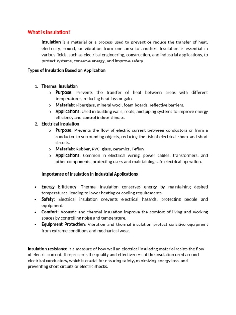 Insulation Resistance, Refrigeration, Mainswitchboard, CKT Breaker, Relay | PDF | Insulator ...