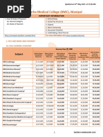 Muhs Exam Form Ug PG | PDF