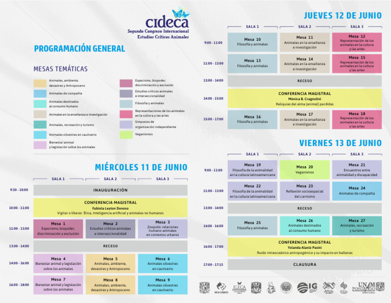 Programacion General 2do CIDECA | PDF | Derechos | Zoología