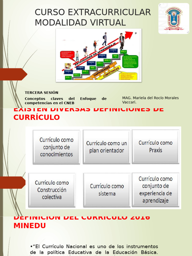 Conceptos Claves Del Enfoque Por Competencias | PDF