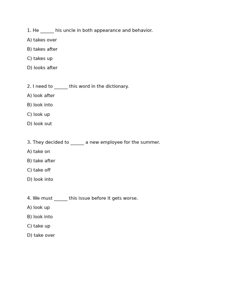 Test Practice (3) | PDF