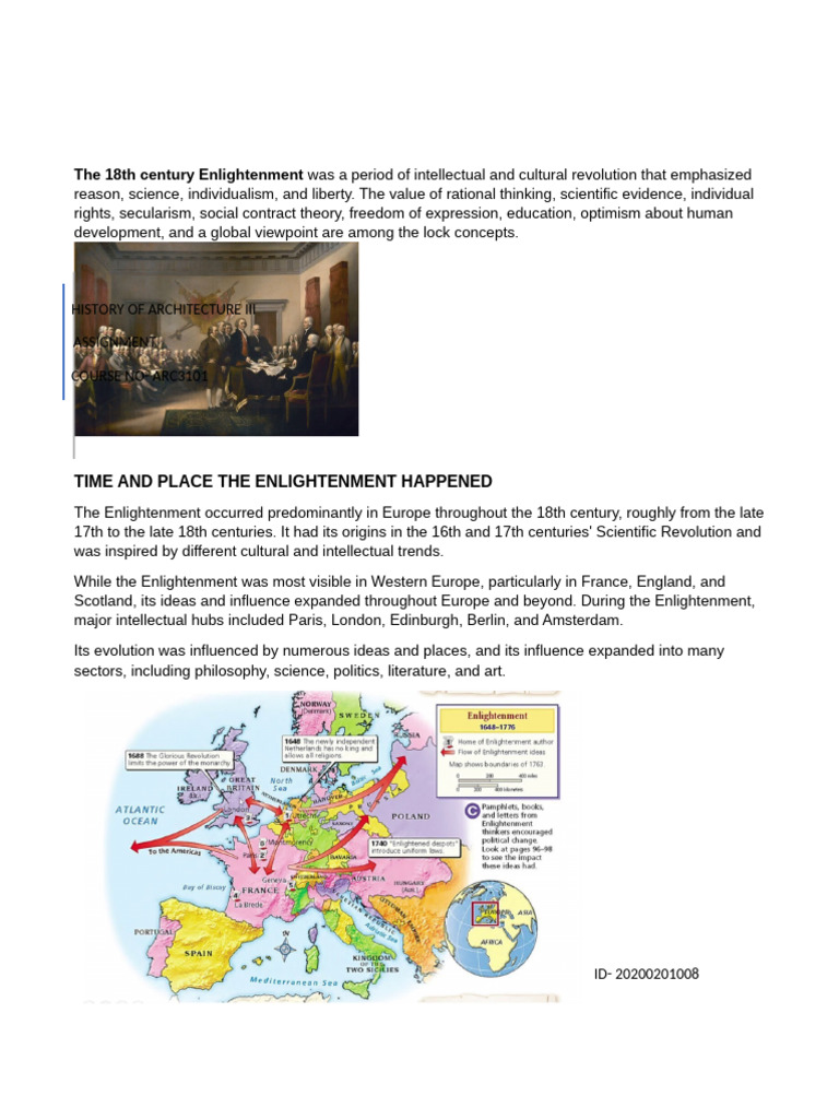 Key Concepts of the 18th Century Enlightenment | PDF | Age Of ...
