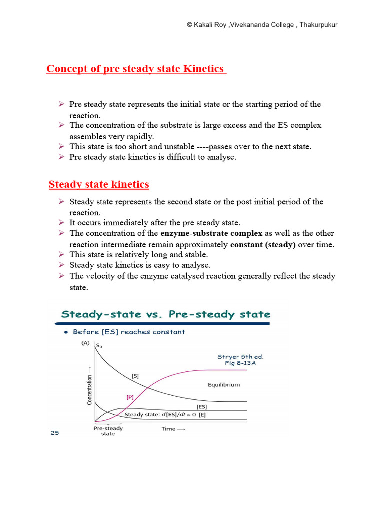 Initial Velocity in Michaelis-Menten Kinetics | PDF | Enzyme Kinetics ...