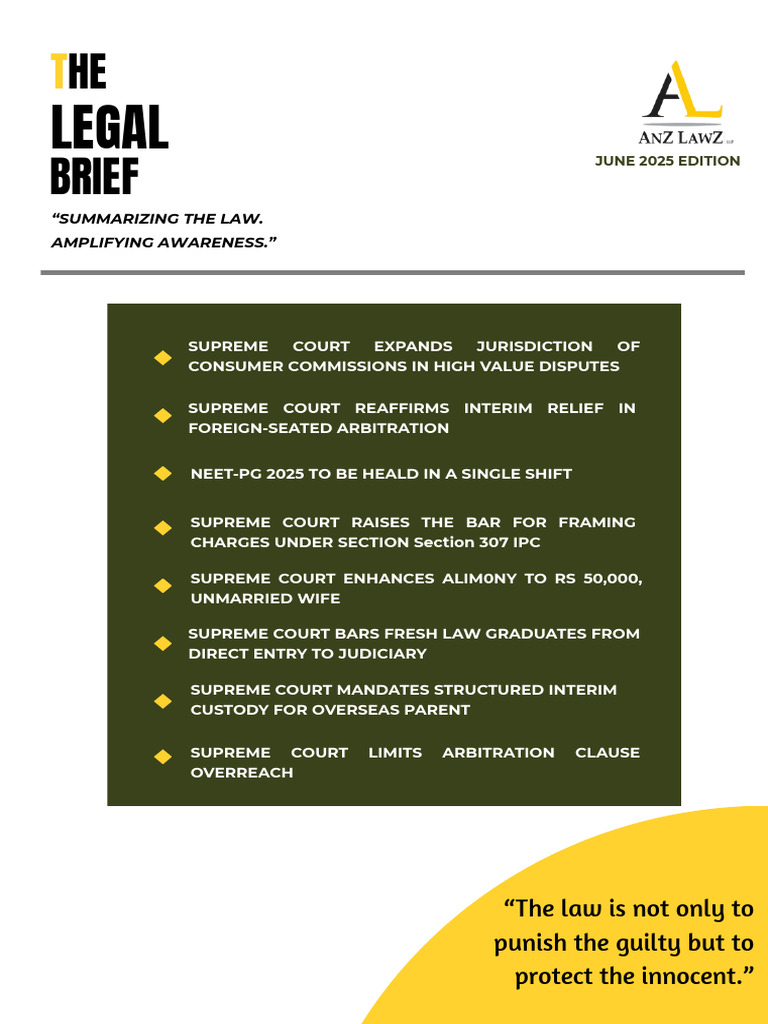 The Legal Brief - Newsletter. | PDF | Supreme Court Of The United ...