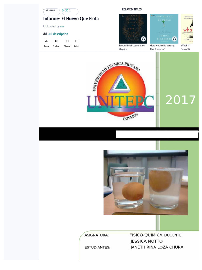 Asdasf | PDF | Agua | sal