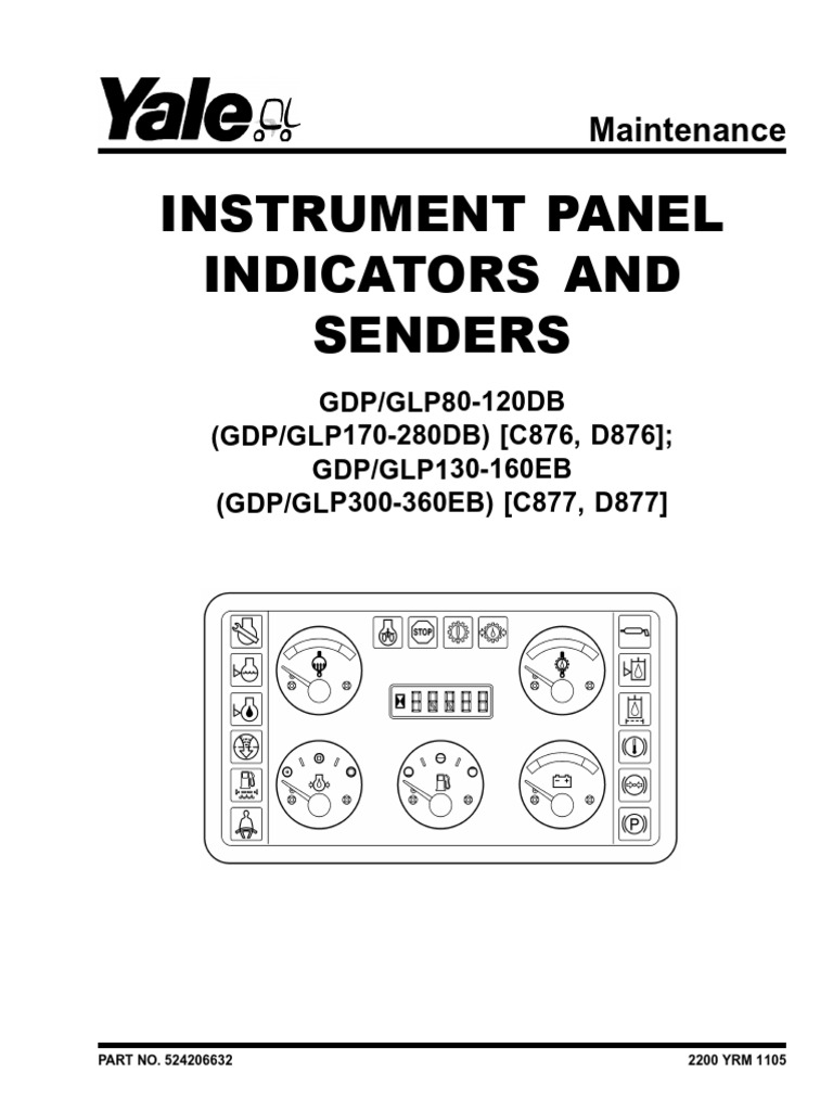 Instrument Panel Indicators and Senders: Maintenance | PDF | Electrical ...
