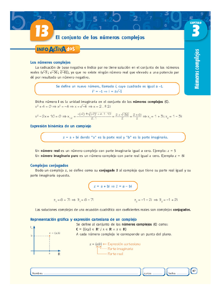 Teoria Complejos | PDF