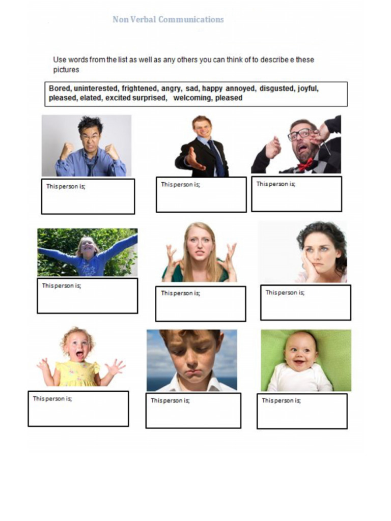 Nonverbal Communication | PDF