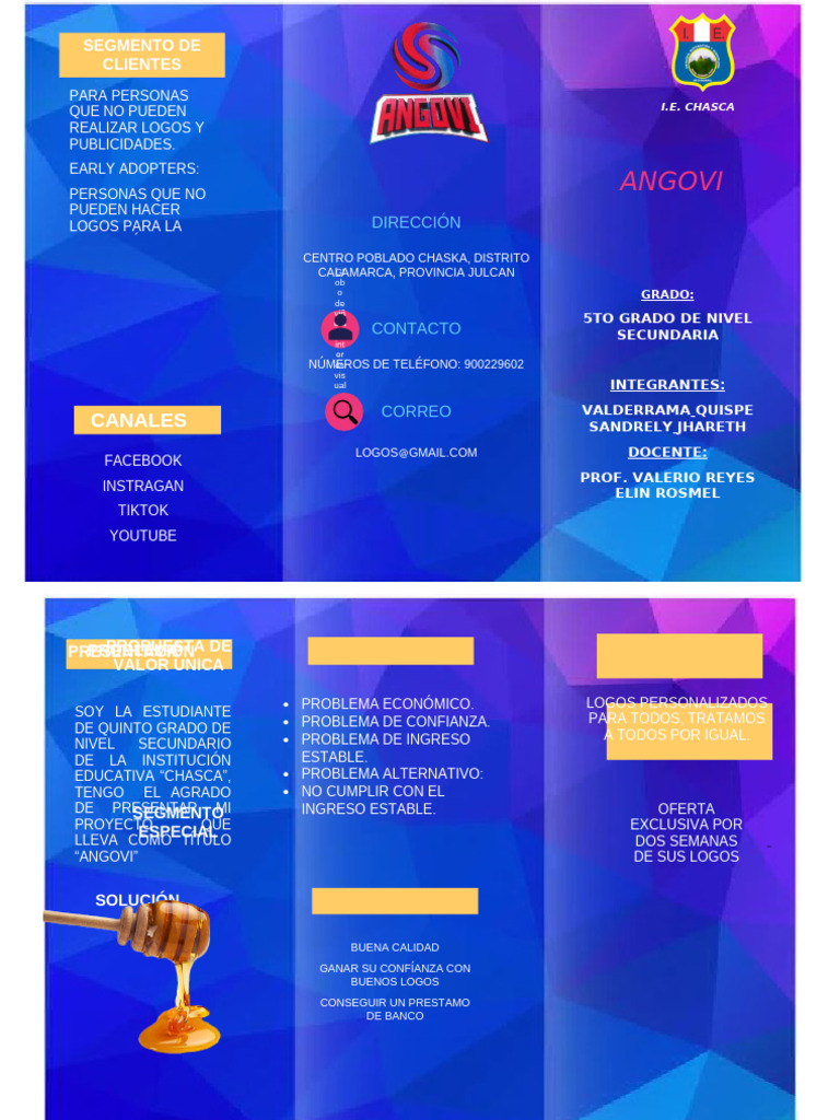 Proyecto Angovi: Logos Personalizados | PDF