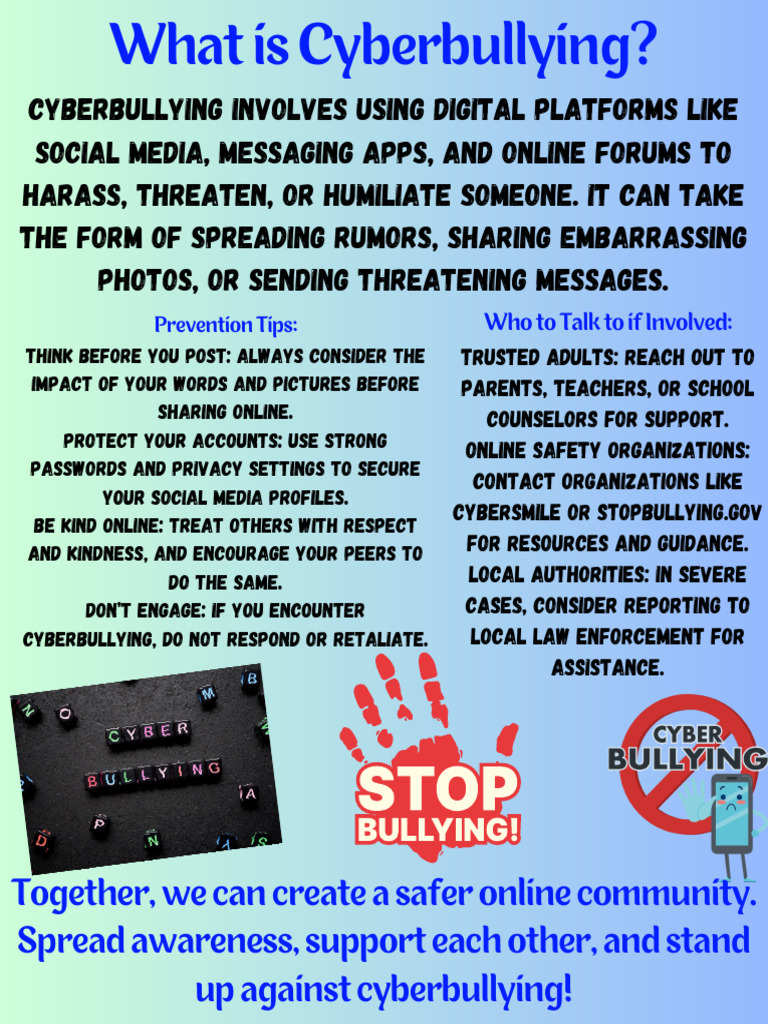 Understanding Cyberbullying and Prevention | PDF