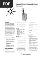 6890N GC Specifications | PDF | Gas Chromatography | Gases