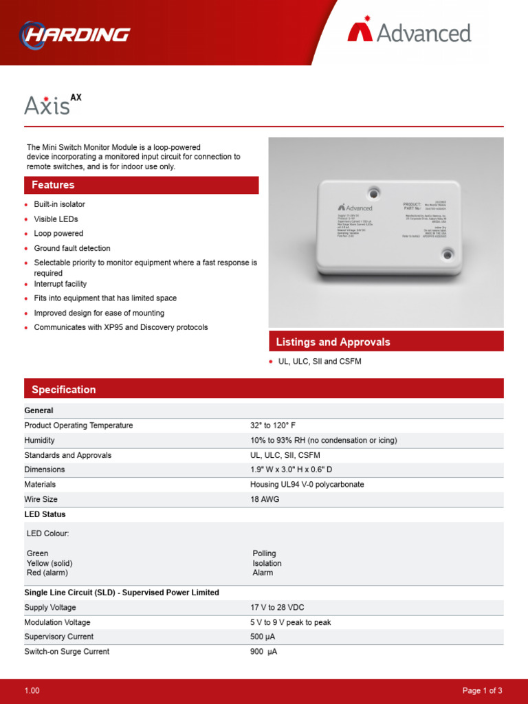 Axu0139 - Advanced - Ax-Sa4705-600adv Updated 2024-11-13 | PDF | Light ...