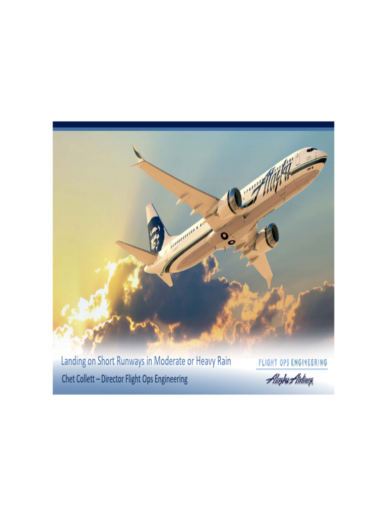 Runway Safety in Heavy Rain Conditions | PDF | Runway | Rain