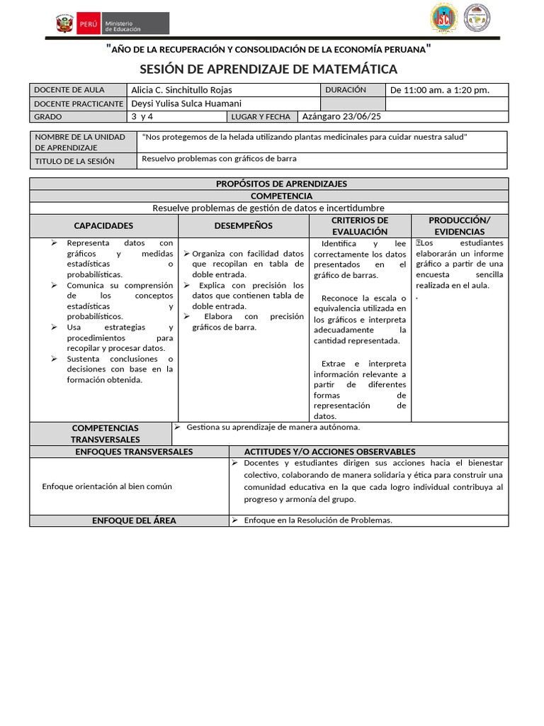 Gráficos de Barra en Matemáticas para Niños | PDF | Estadísticas ...