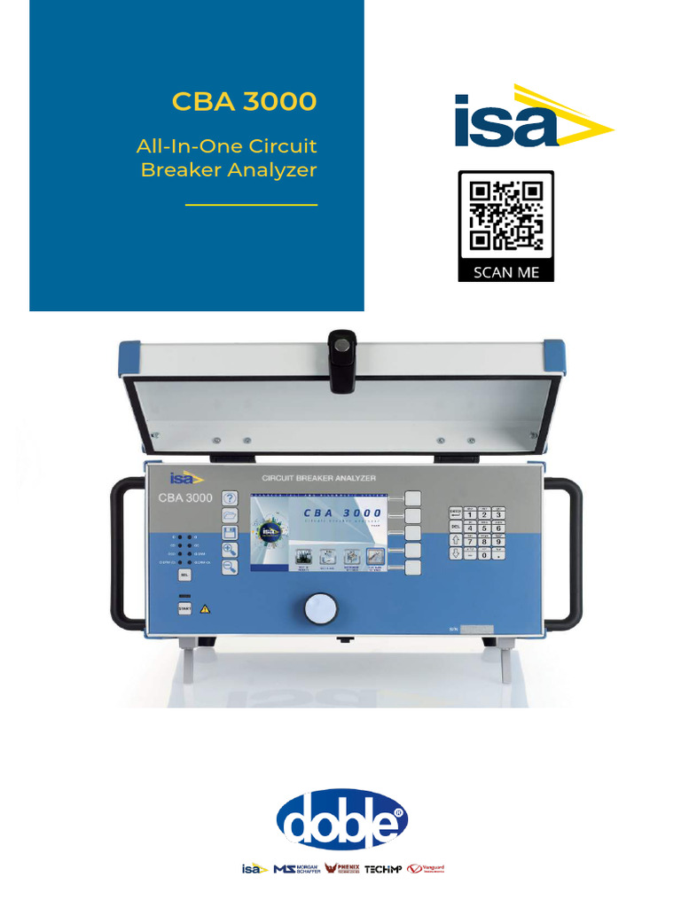CBA 3000: All-in-One Breaker Analyzer | PDF | Electrical Network | Voltage