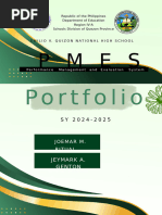Pmes 2024 2025 | PDF | Learning | Lesson Plan