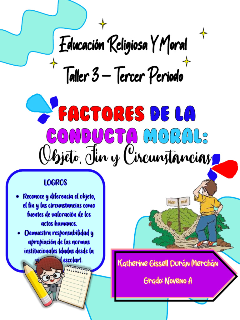 Factores de la Conducta Moral: Objeto, Fin y Circunstancias | PDF ...