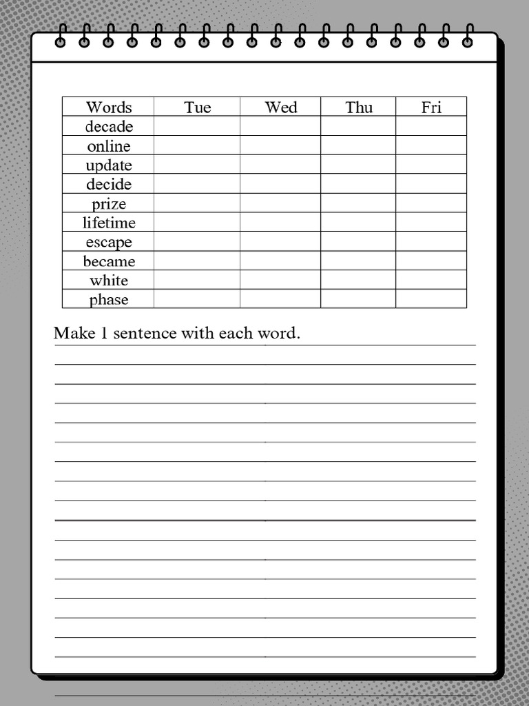 Minimalist A4 Stationery Paper Document | PDF