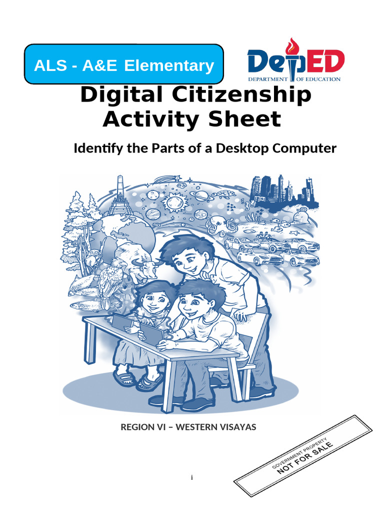 Las Identifying Parts of Desktop Computer | PDF | Input/Output ...