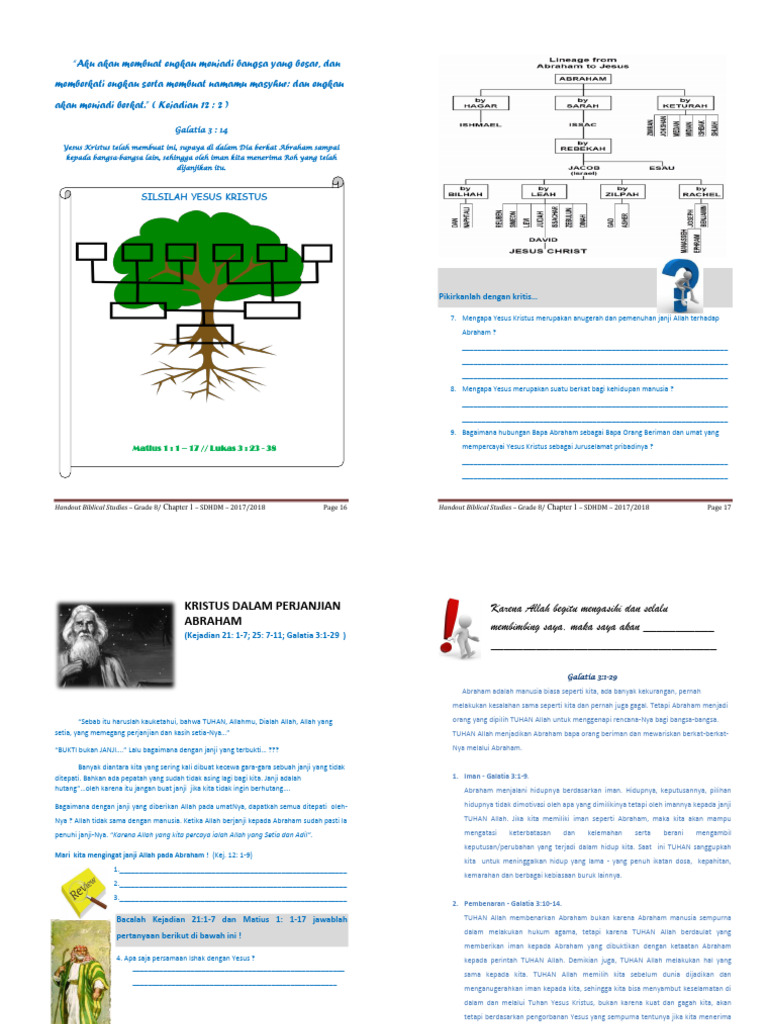 Handout 1 - Abraham 2 - Booklet - Part - 1 | PDF