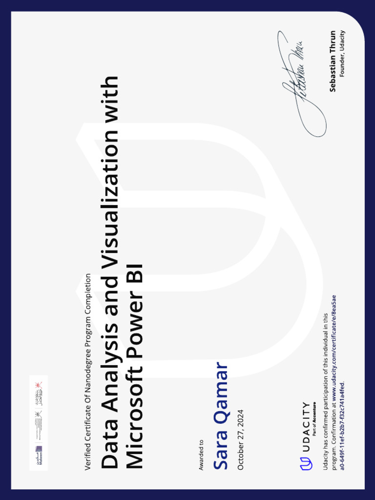 Udacity Certificate | PDF