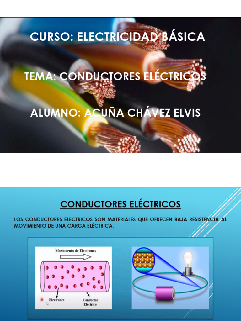 Conductores Electrico | PDF | Aislador (Electricidad) | Conductor electrico