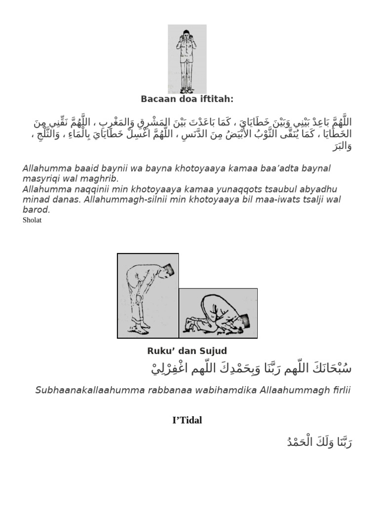 Bacaan Doa Iftitah | PDF
