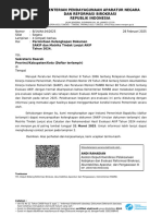 Surat Himbauan Pembuatan Akun Esr | PDF