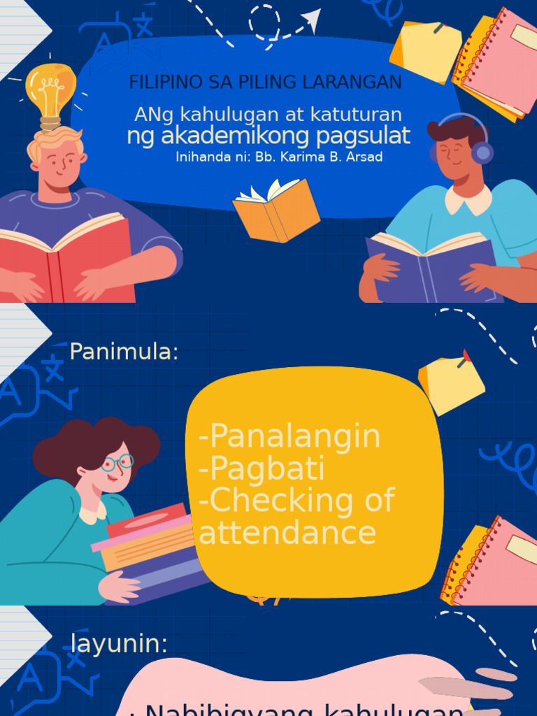 Piling Larang Week 1 Lesson 1 | PDF