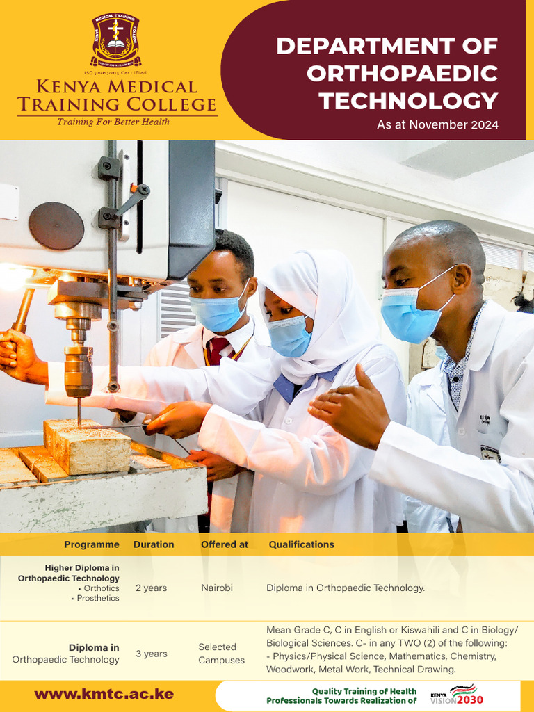 Department of Orthopaedic Technology | PDF | Chess Openings | Chess