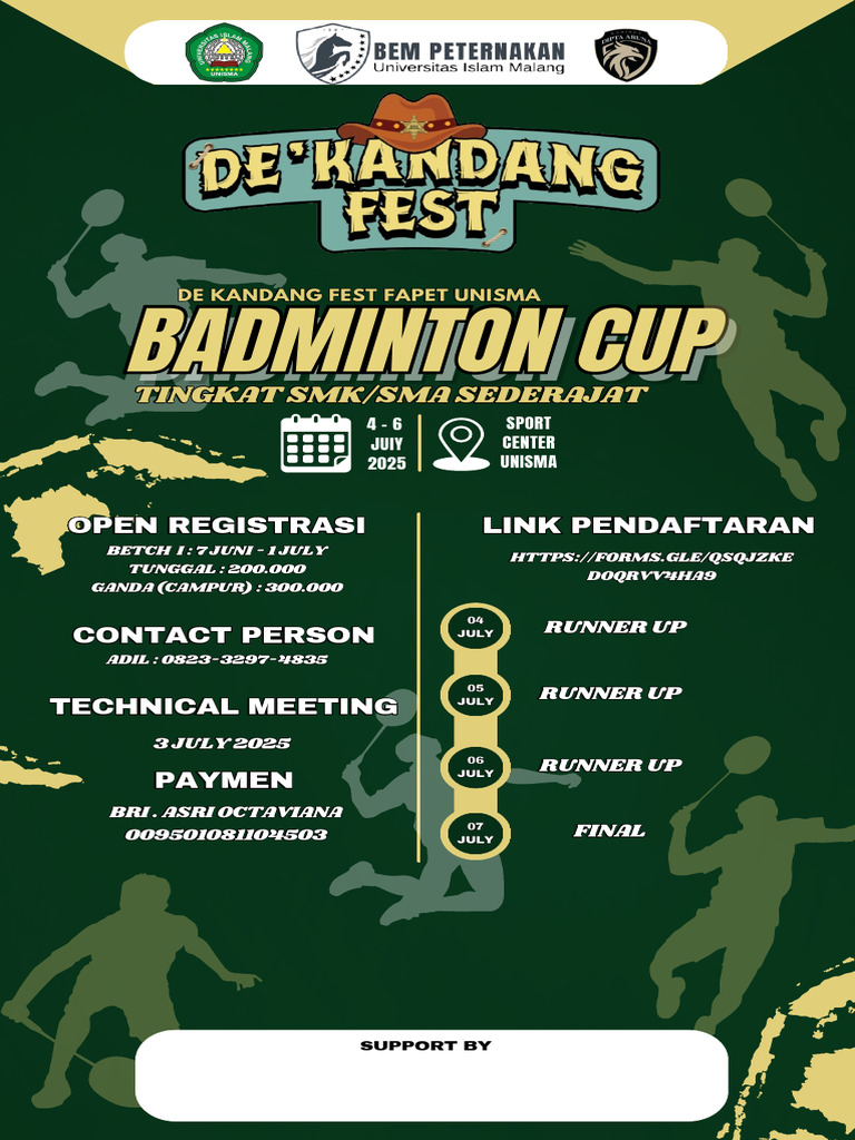 Pamflet Badmintoon - 20250608 - 010246 - 0000 | PDF