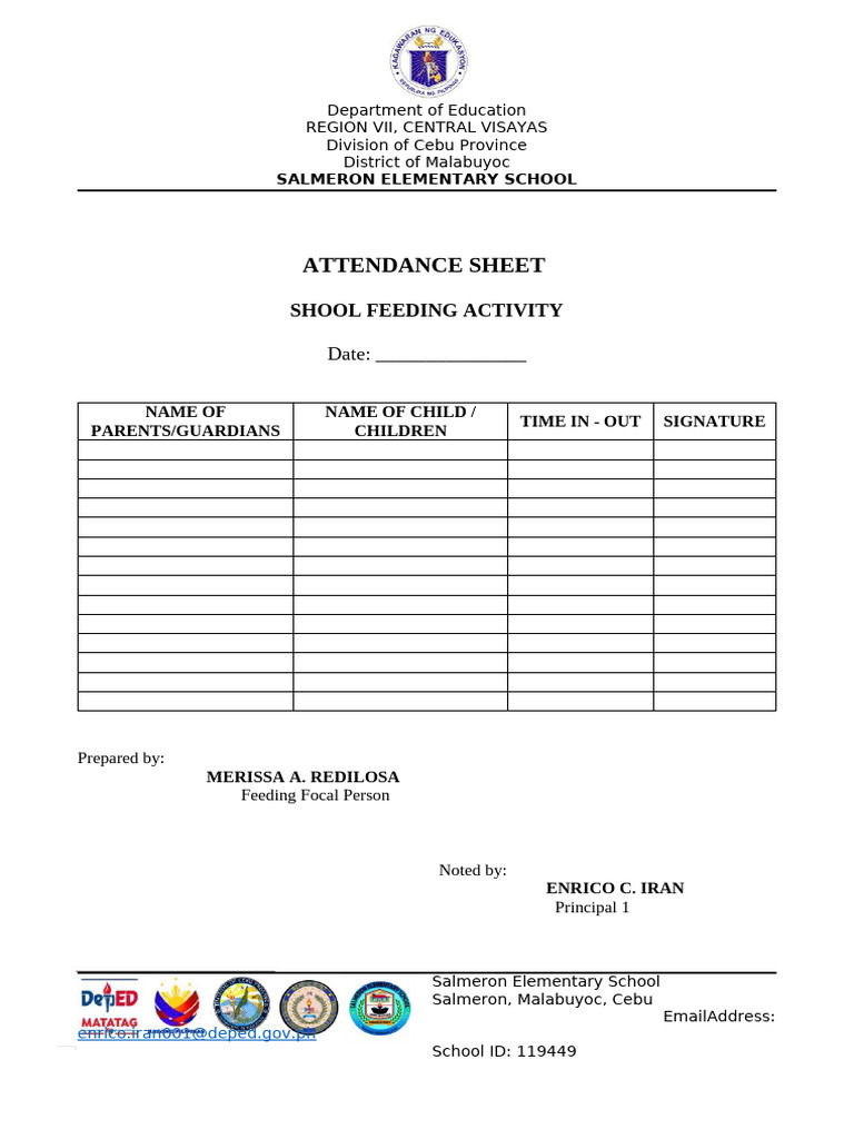 Attendance Sheet - Faculty - Election | PDF