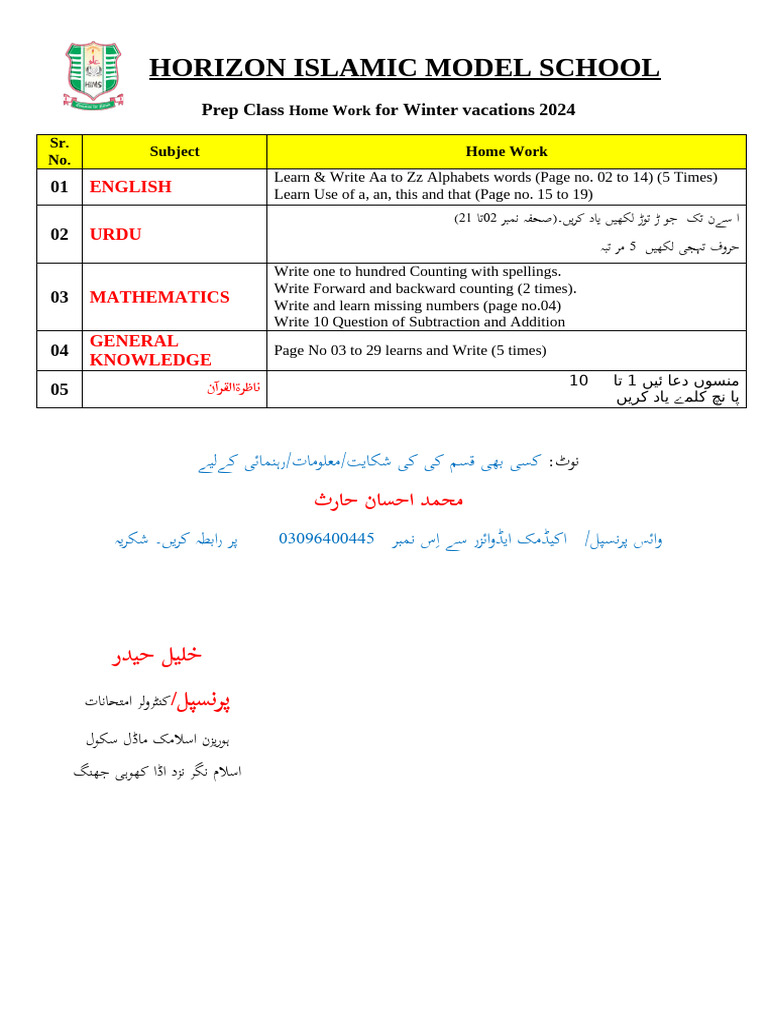 Prep CLASS 24 | PDF