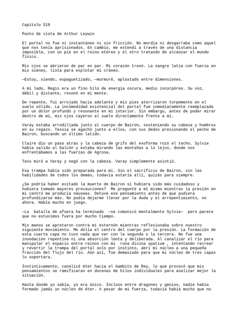 The Beginning After The End 519 | PDF | Éter luminífero