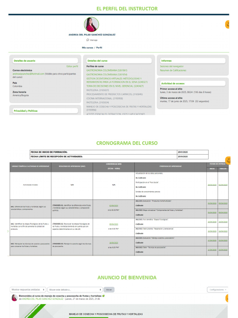 AA2-EV02. Simulación - Alistamiento de La Formación en El LMS | PDF