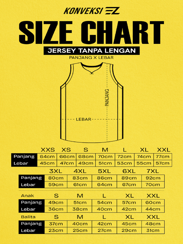 Size Chart EZ | PDF