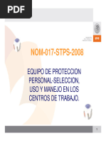 Nom-017 - STPS-2018 Equipo de Protección Personal | PDF