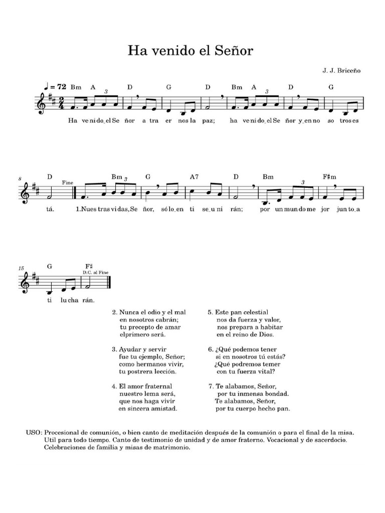 Partitura Victoria 2 | PDF