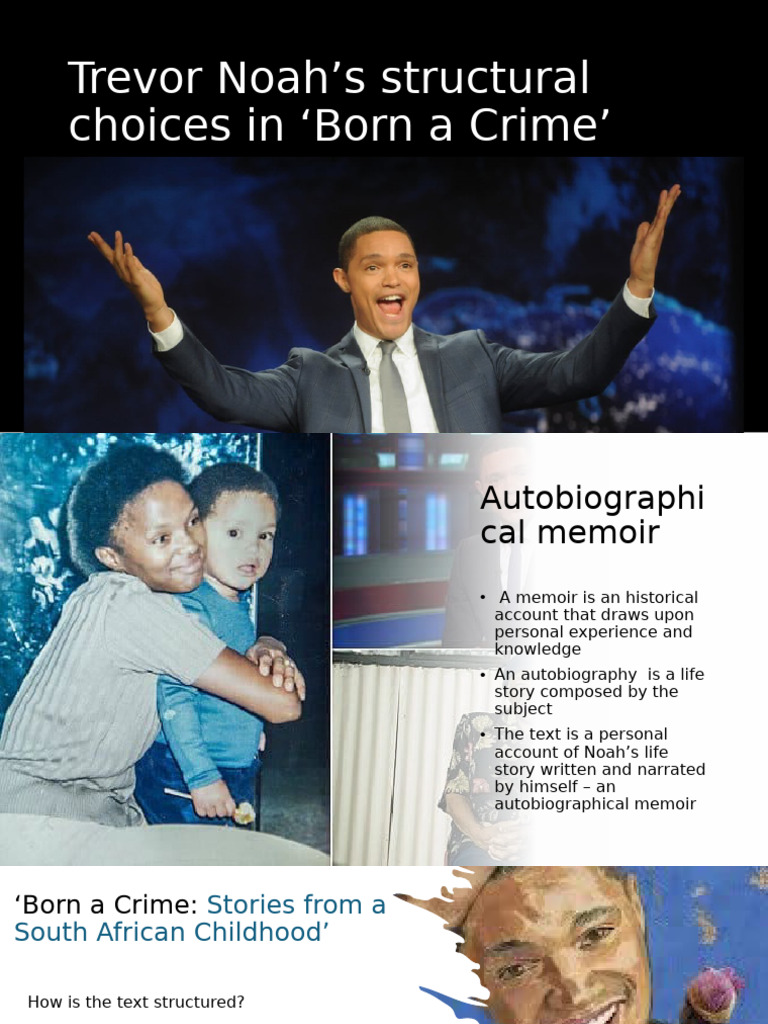 Analyzing Structure in "Born a Crime" | PDF