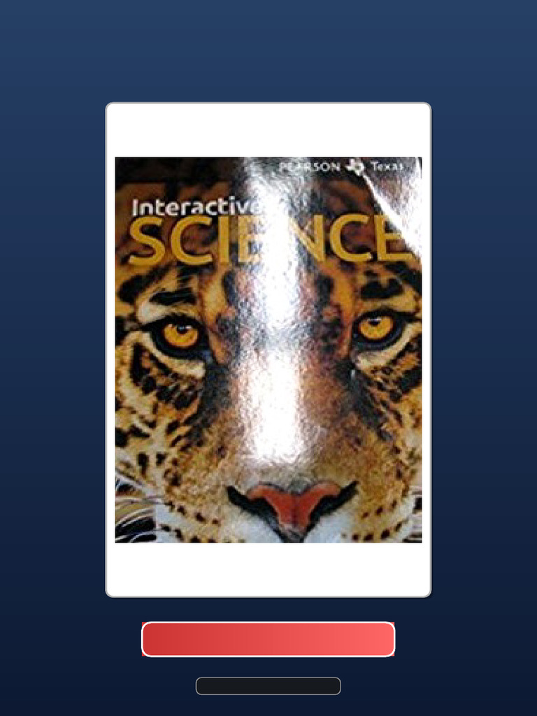 Immediate Access Pearson Texas Interactive Science Grade 7 Verified PDF ...