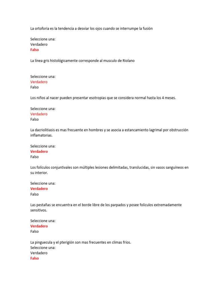 1p Oftalmología | PDF | Ojo humano | Oftalmología