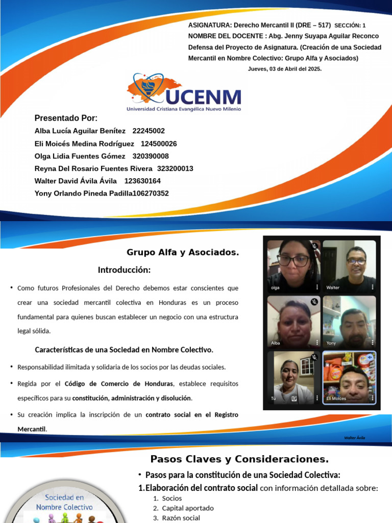 Fase 5 Proyecto de Asignatura. Grupo Alfa y Asociados. Yp | PDF | Sociedad General | Sociedad de ...