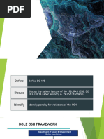 DOLE OSH Checklist With Standards | PDF