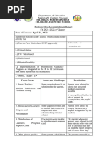 ACR 2nd Quarter Portfolio Day SY 2024 - 2025 | PDF | Behavior Modification | Cognition