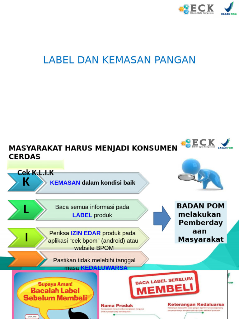 ECK - Label Dan Kemasan | PDF