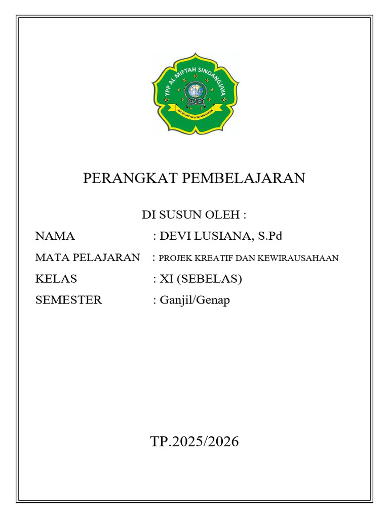 Modul Pelajaran Kewirausahaan SMK XI | PDF