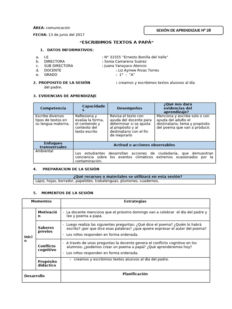 13 de Juno | PDF | Evaluación | Metacognición